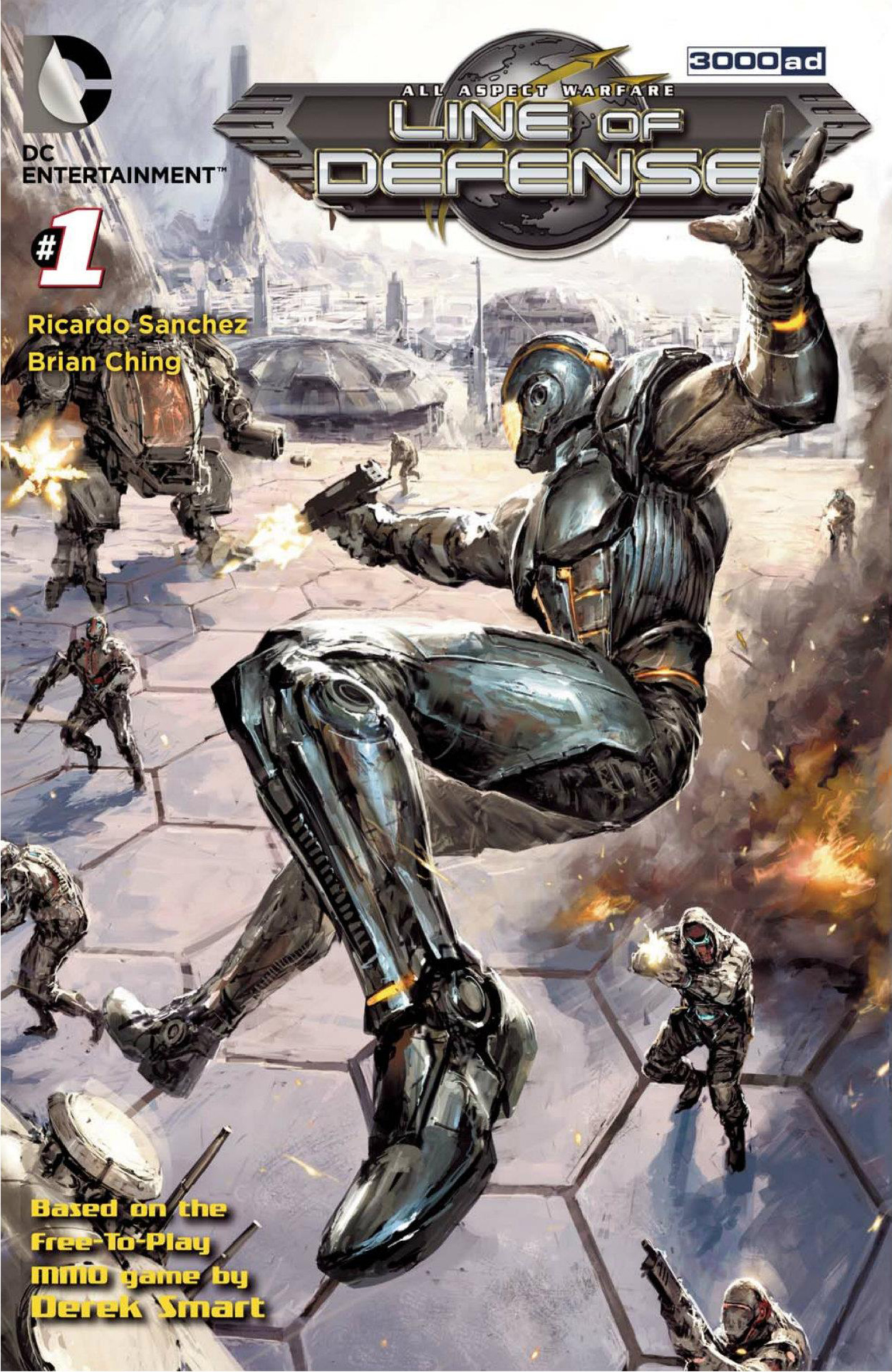 LOD Line Of Defense DC Comic #1 - Line Of Defense